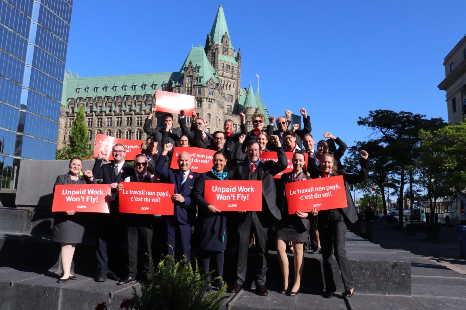 Unpaid work won't fly